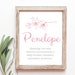 Penelope Baby Name Meaning Baby Names Nursery Sign Girl Names ...