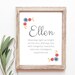 Ellen Baby Name Meaning Baby Names Nursery Sign Girl Names Printables ...