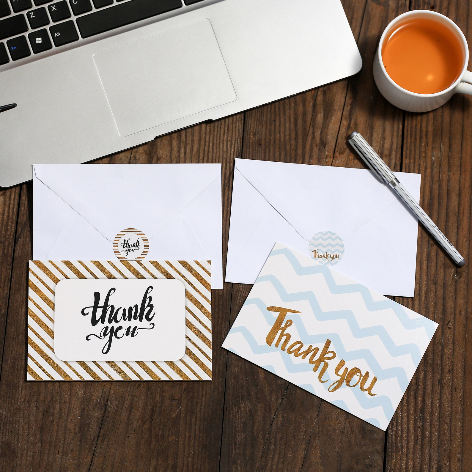 Thank You Cards 24 or 48 Count Bulk Thank You Cards Set | Etsy