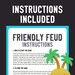 Summer Friendly Feud Game | Family Feud Game Night | Fun Summer Party ...