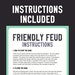 Fun Family Feud Game: Trivia Quiz Night (printable PDF) - Etsy