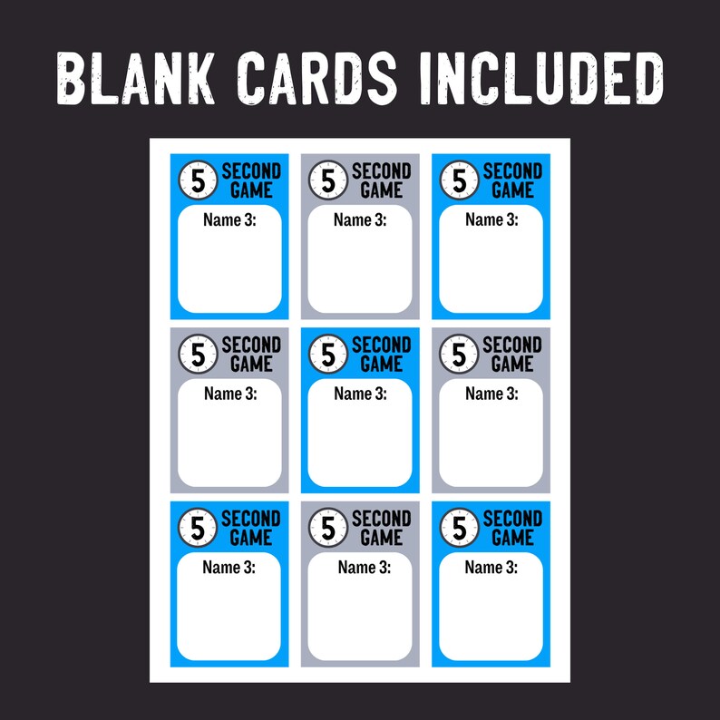Bible Edition 5 Second Game | Christian Bible Party Games | Fun ...