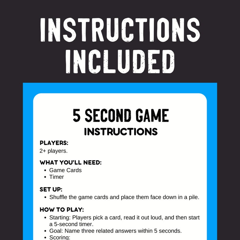 Bible Edition 5 Second Game | Christian Bible Party Games | Fun ...
