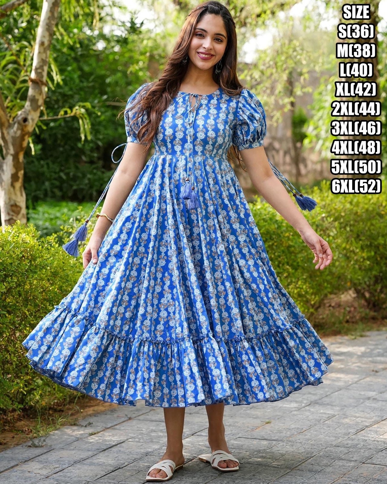 Sleeves and Gorgeous Neckline Patterns Party Wear Heavy Rayon Printed ...
