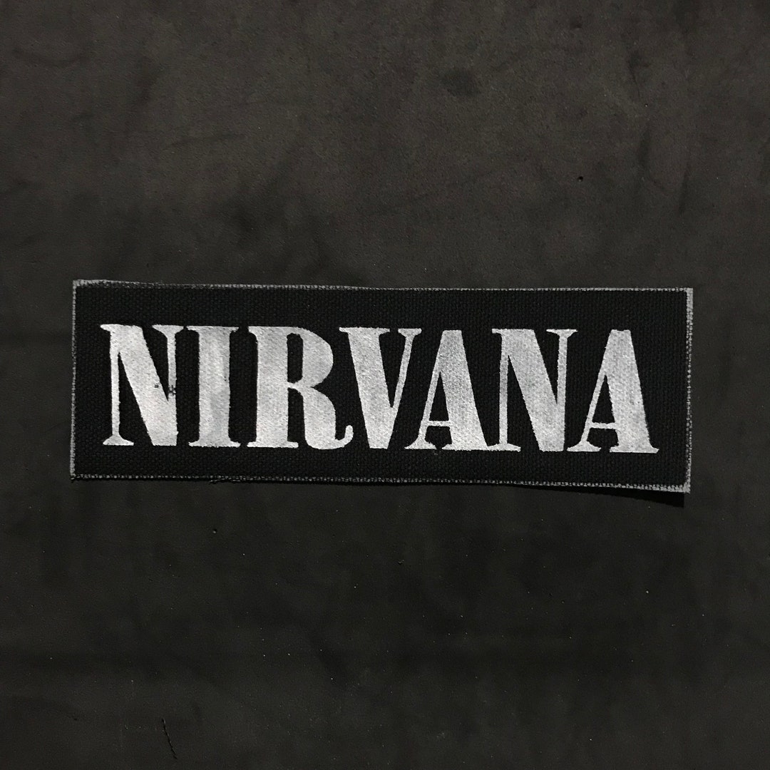 Nirvana Handmade Hand-painted Patch more Info in - Etsy
