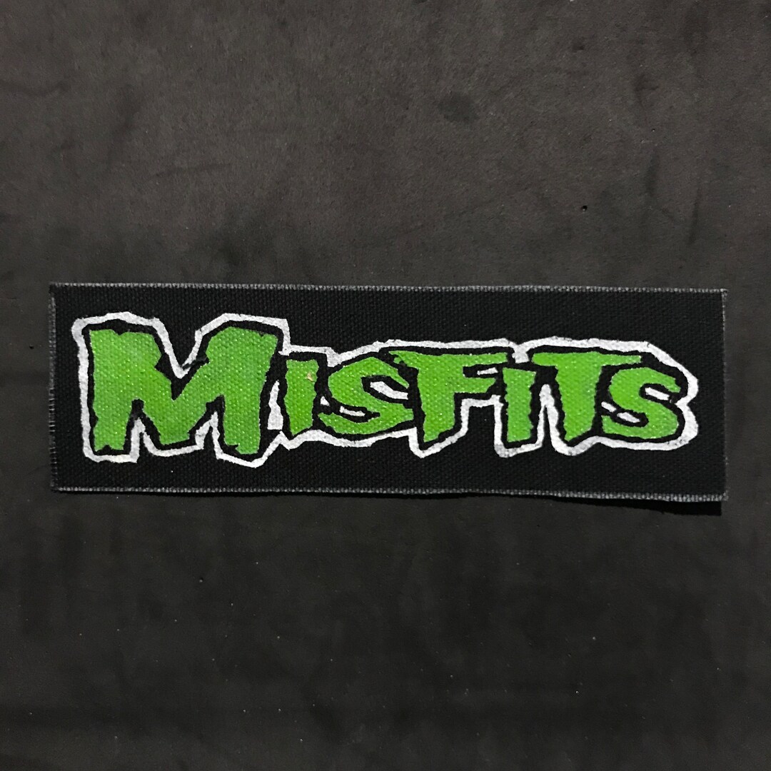 Misfits Handmade Hand-painted Patch more Info in - Etsy