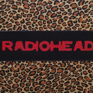Radiohead Handmade, Hand-painted Patch more Info in Description - Etsy