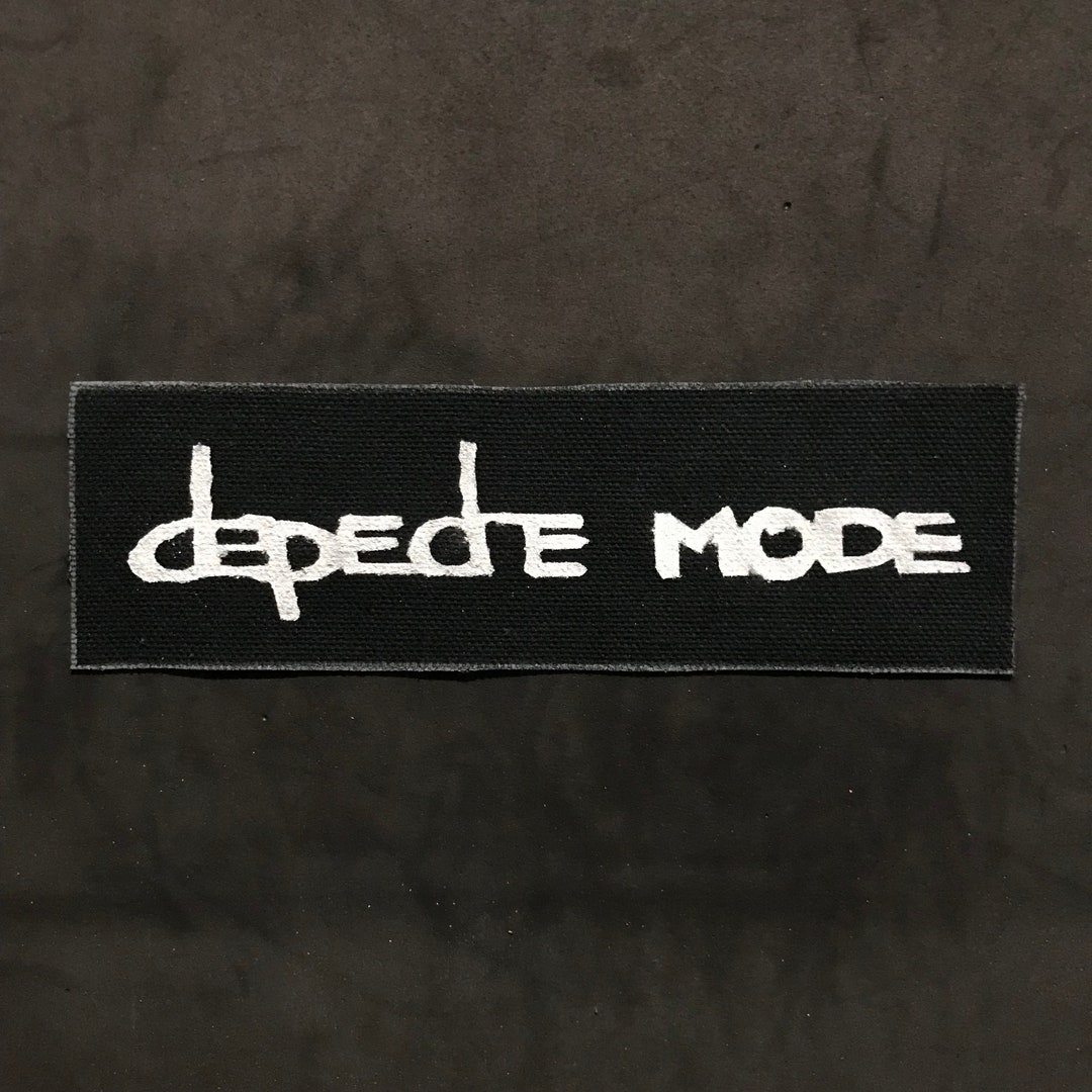 Depeche Mode Handmade Hand-painted Patch more Info in - Etsy