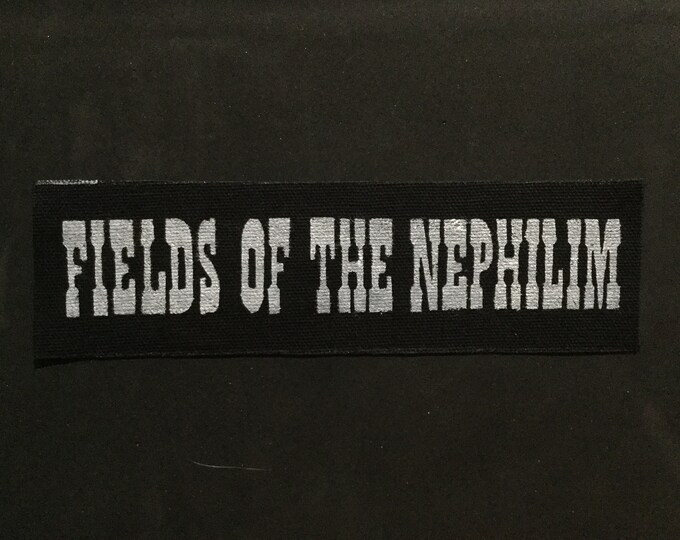 Fields of the Nephilim Handmade Hand-painted Patch more Info - Etsy