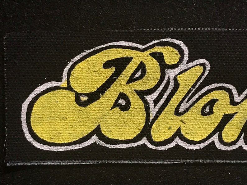 Blondie Handmade Hand-painted Patch more Info in - Etsy