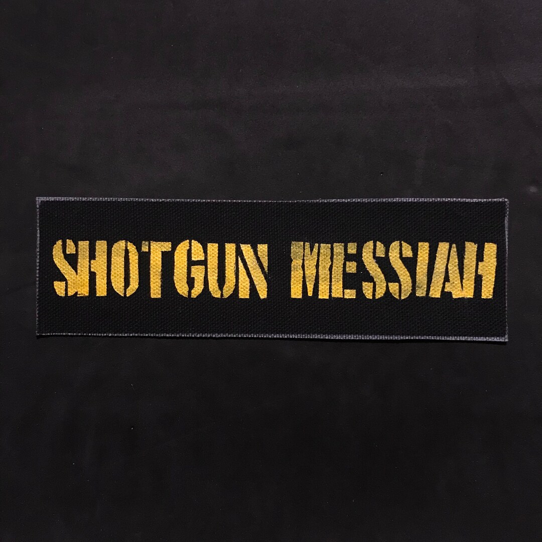 Shotgun Messiah Handmade, Hand-painted Patch more Info in Description ...