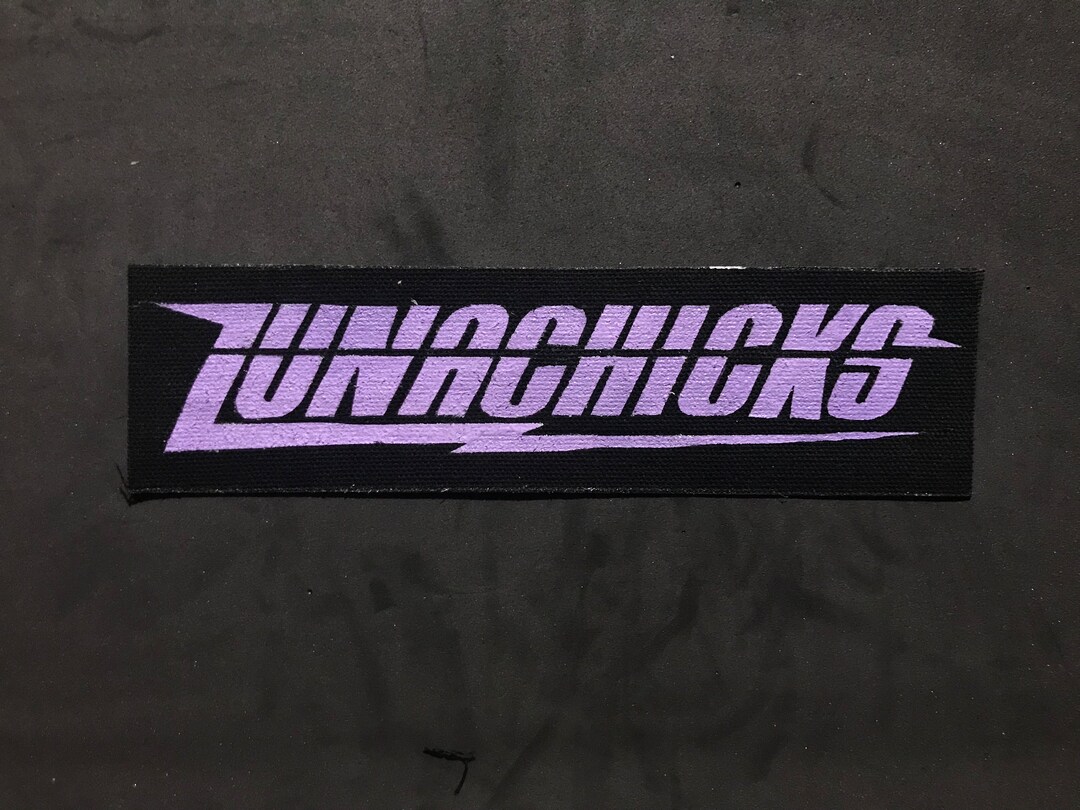 Lunachicks Handmade Hand-painted Patch more Info in - Etsy