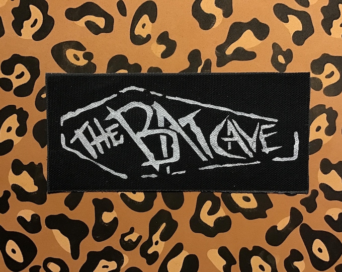 The Batcave london-based Nightclub Handmade, Hand-painted Patch more ...