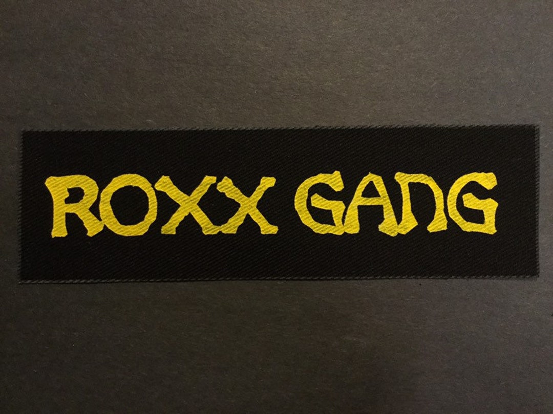 Roxx Gang Handmade Hand-painted Patch more Info in - Etsy