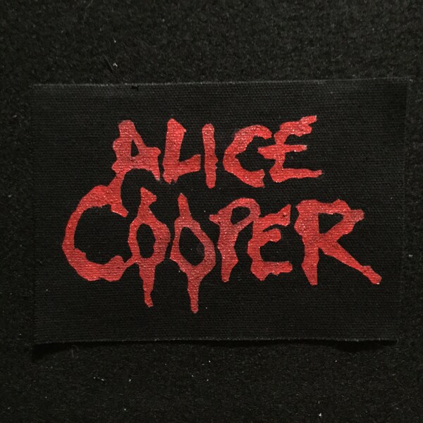 Alice Cooper Patch - Etsy