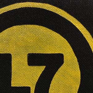 L7 Handmade, Hand-painted Patch more Info in Description - Etsy