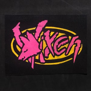 Vixen Handmade Hand-painted Patch more Info in Description - Etsy