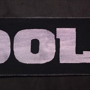 TOOL Handmade, Hand-painted Patch more Info in Description - Etsy