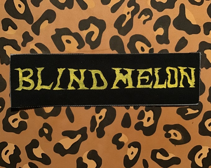 Blind Melon Handmade, Hand-painted Patch (more Info in Description!) - Etsy