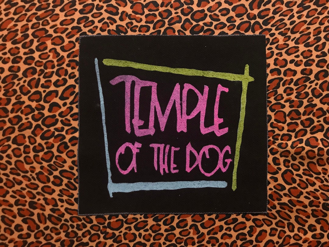 Temple of the Dog Handmade, Hand-painted Patch more Info in Description ...