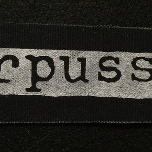 Sourpuss Handmade, Hand-painted Patch more Info in Description - Etsy