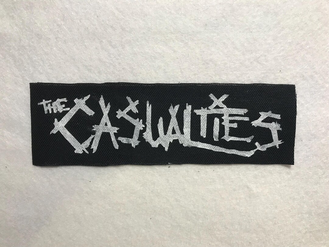 Casualties Handmade, Hand-painted Patch (more Info in Description!) - Etsy