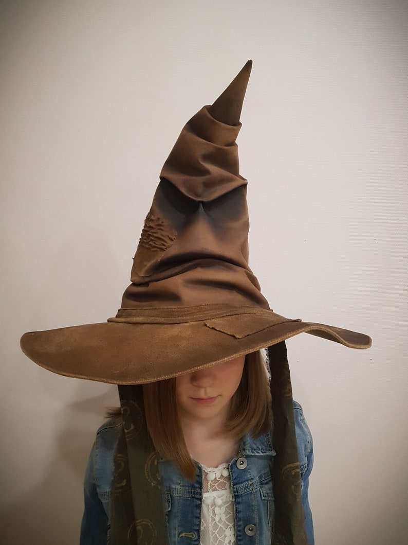 Harry Potter Sorting Hat Magic Hat Halloween Hat Etsy harry-potter-sorting-hat-magic-hat-halloween-hat-etsy