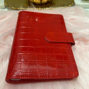 A6 Croc Cash Envelope Binder - Etsy