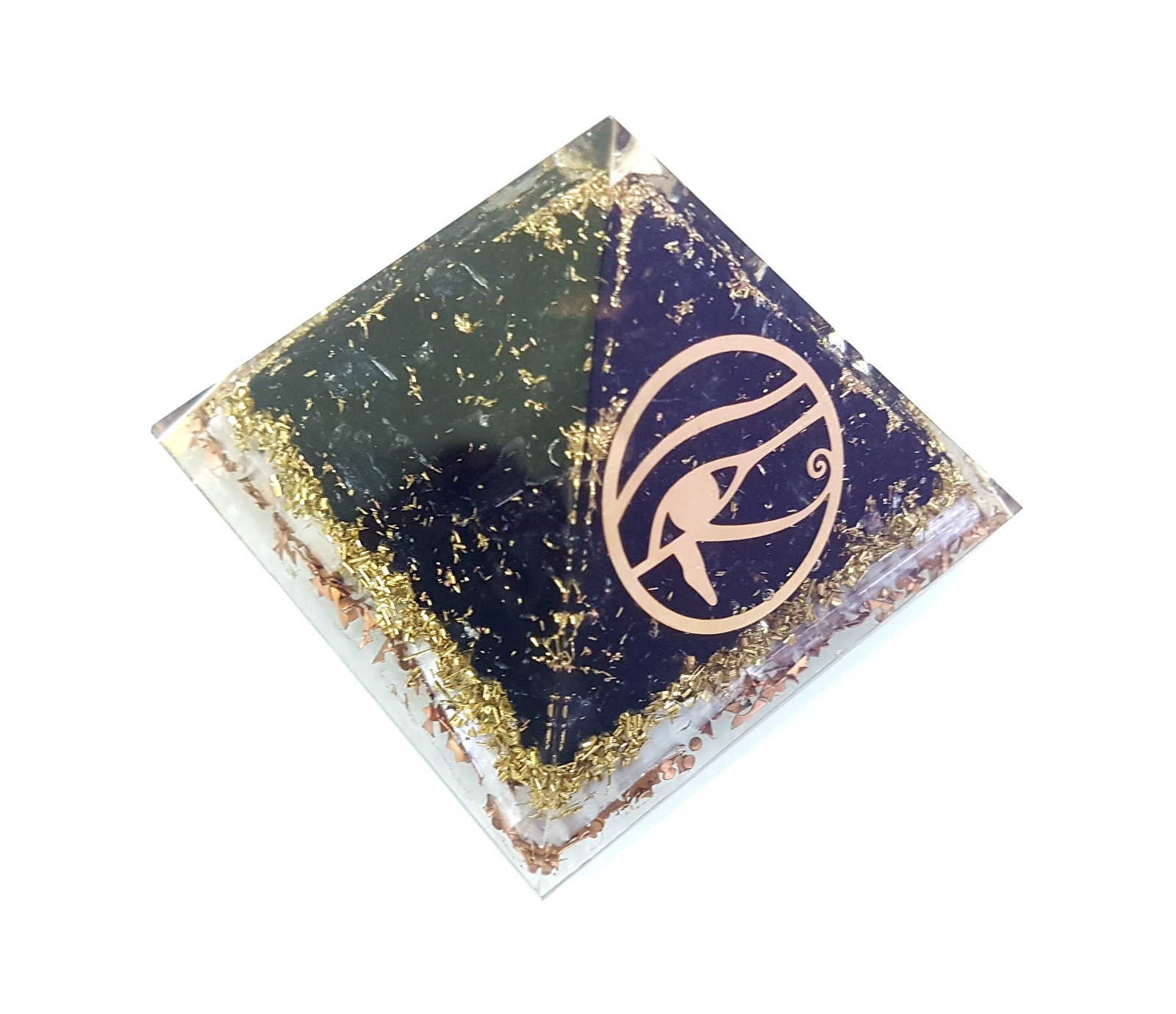 Third Eye Protection Eye of Horus Black Tourmaline Orgone | Etsy