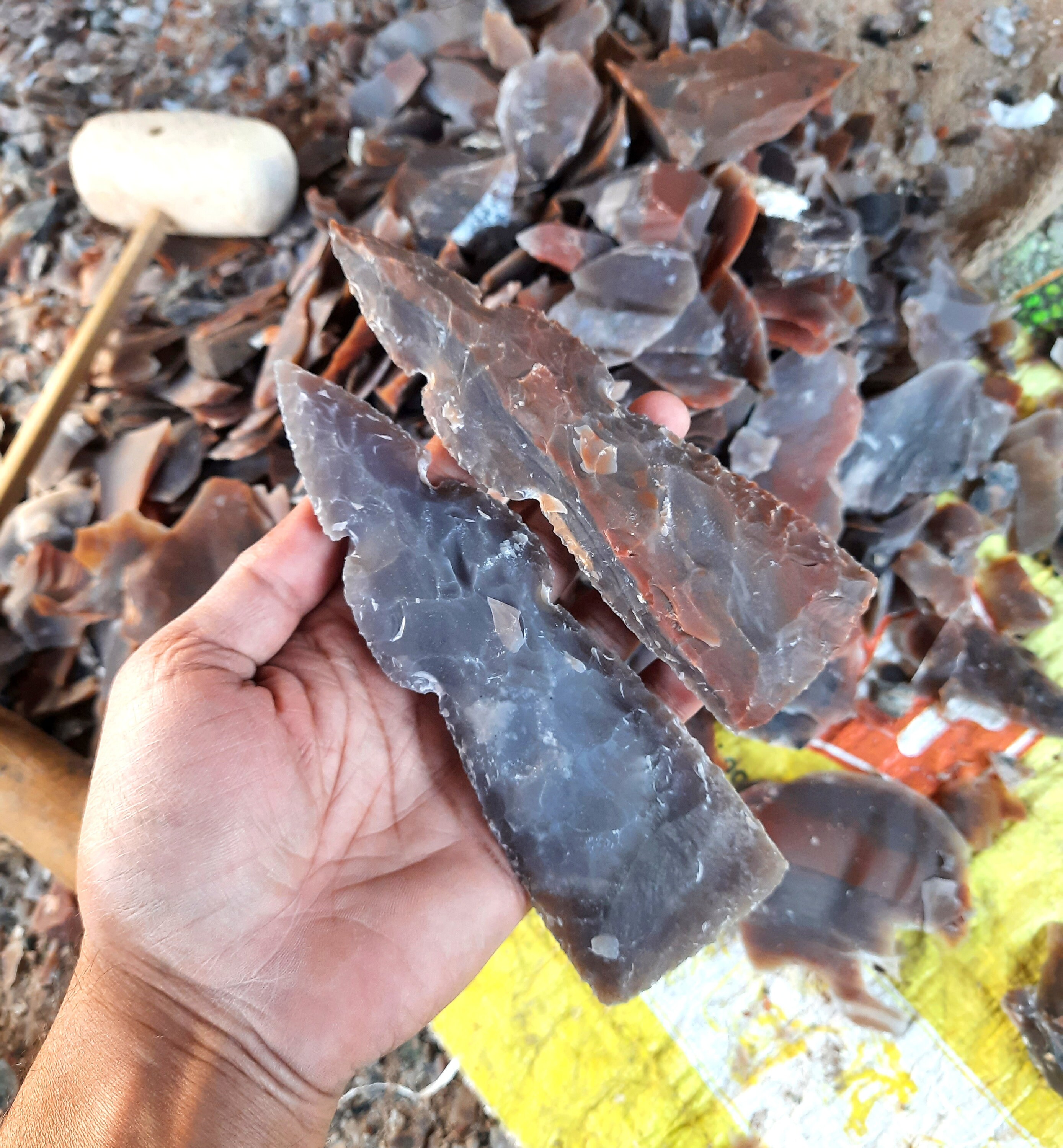 Agate Native American Projectile Flint Bird Spear Tomb Shape - Etsy