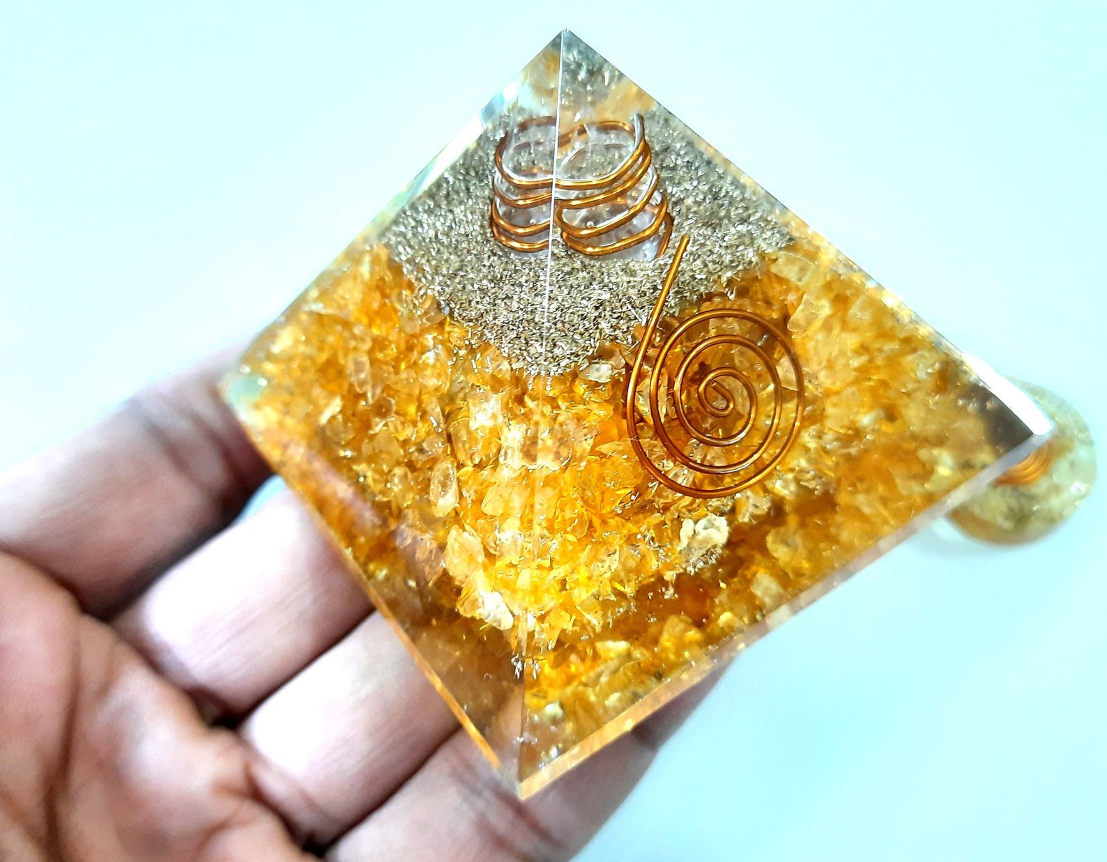 Citrine EMF Protection 5G Protection Combo, Orgone Combo Healing Energy ...