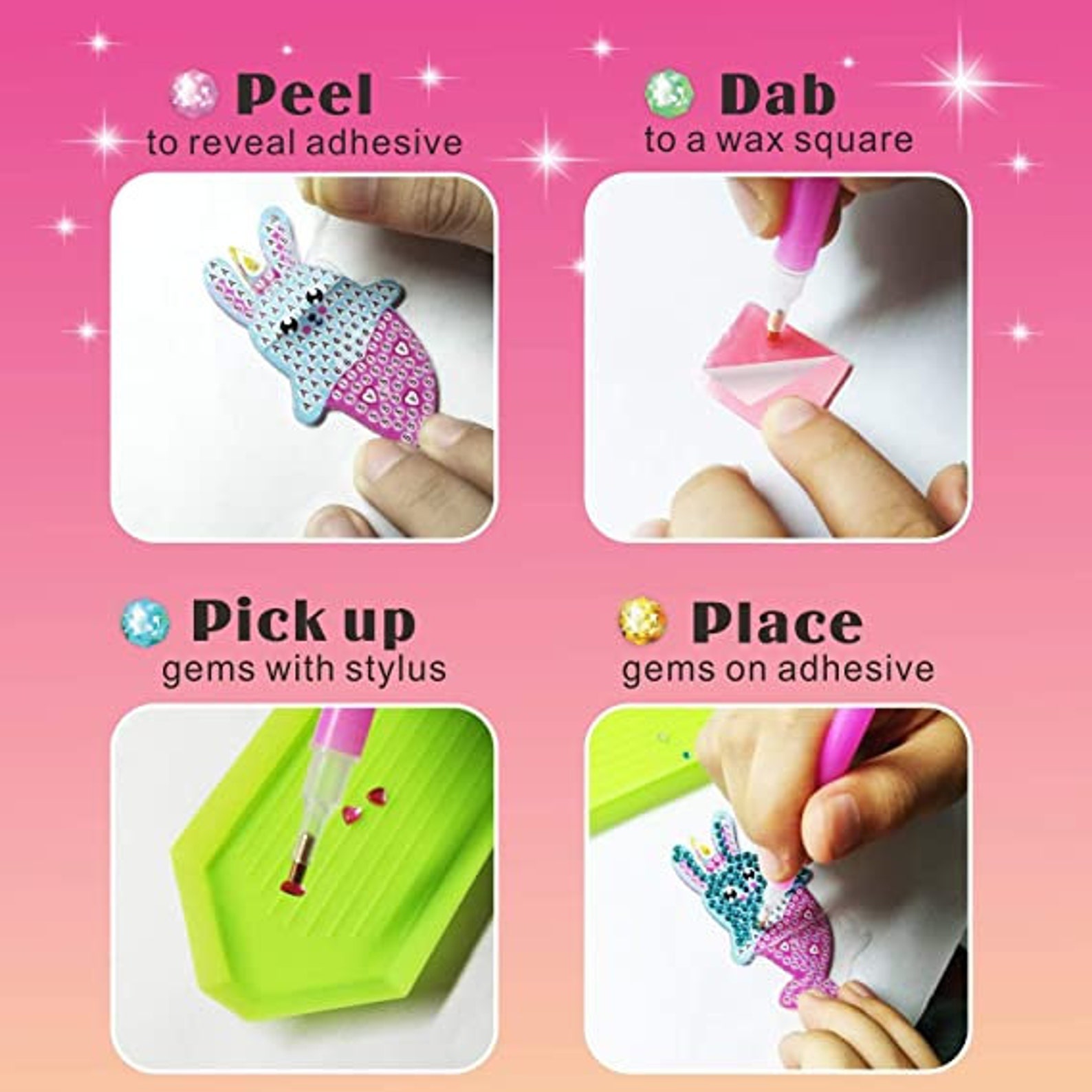 Arts and Crafts for Kids Ages 8-12 Create Your Own Gem | Etsy Arts and Crafts for Kids Ages 8-12 Create Your Own Gem | Etsy