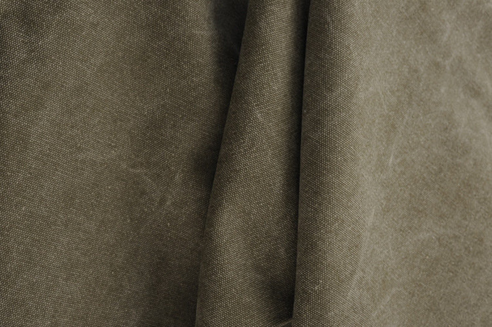 Canvas Fabric, Washed Canvas Fabric, Vintage Solid Washed Thick Canvas ...