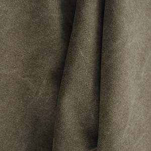 Canvas Fabric, Washed Canvas Fabric, Vintage Solid Washed Thick Canvas ...
