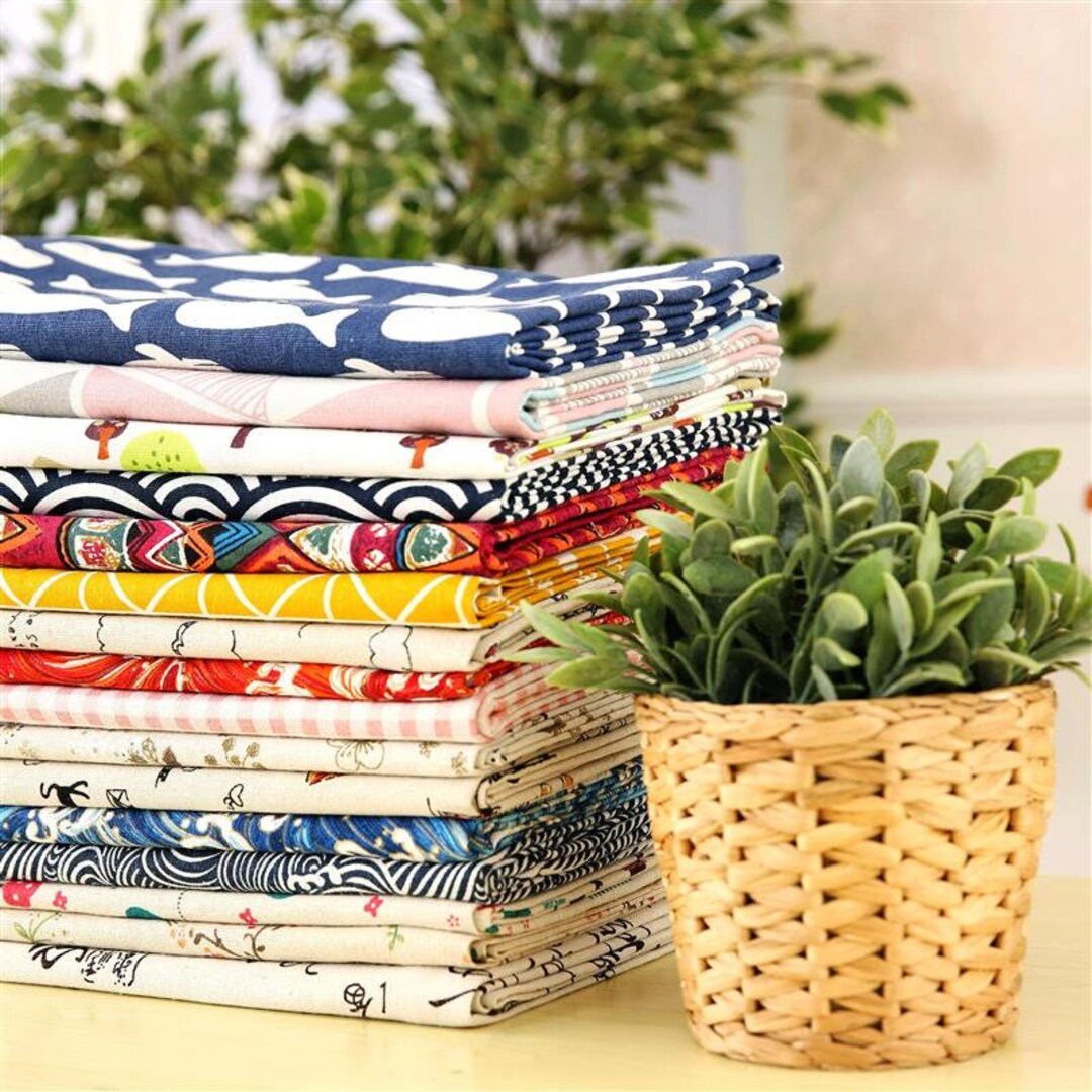 Japanese Cotton Linen Tablecloth Table Cover Fabric Custom Size ...