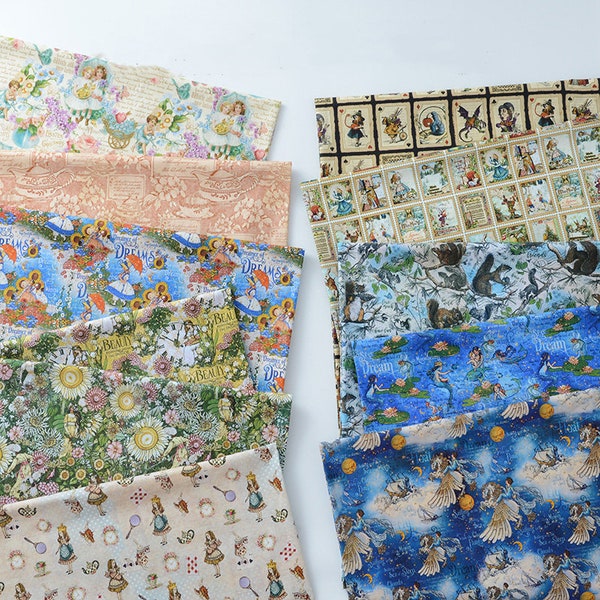 Cartoon Fabric - Etsy