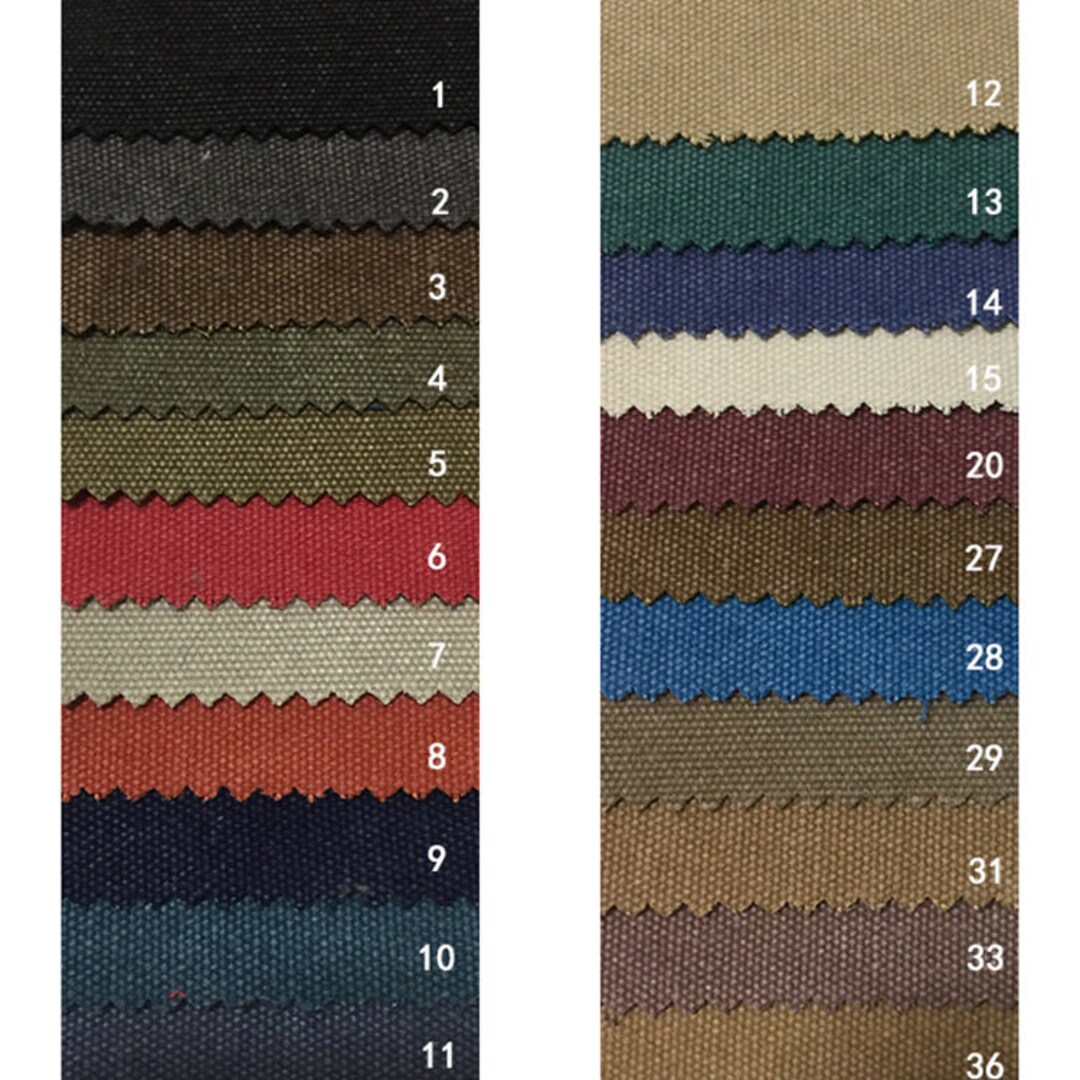 Canvas Fabric, Washed Canvas Fabric, Vintage Solid Washed Thick Canvas ...