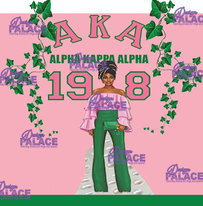 AKA INSPIRED Tumbler Template - Etsy