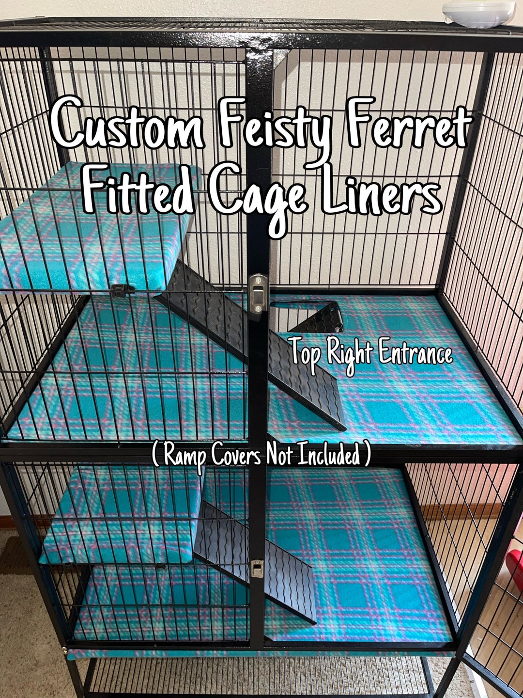 Feisty Ferret Fitted Cage Liners Double Fitted Cage Liners Cage Liners ...