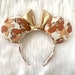 Lady and the Tramp Inspired Minnie Mickey Mouse Ears Headband - Etsy