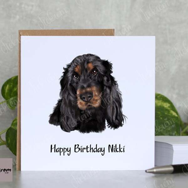 Tan Cocker Spaniel - Etsy