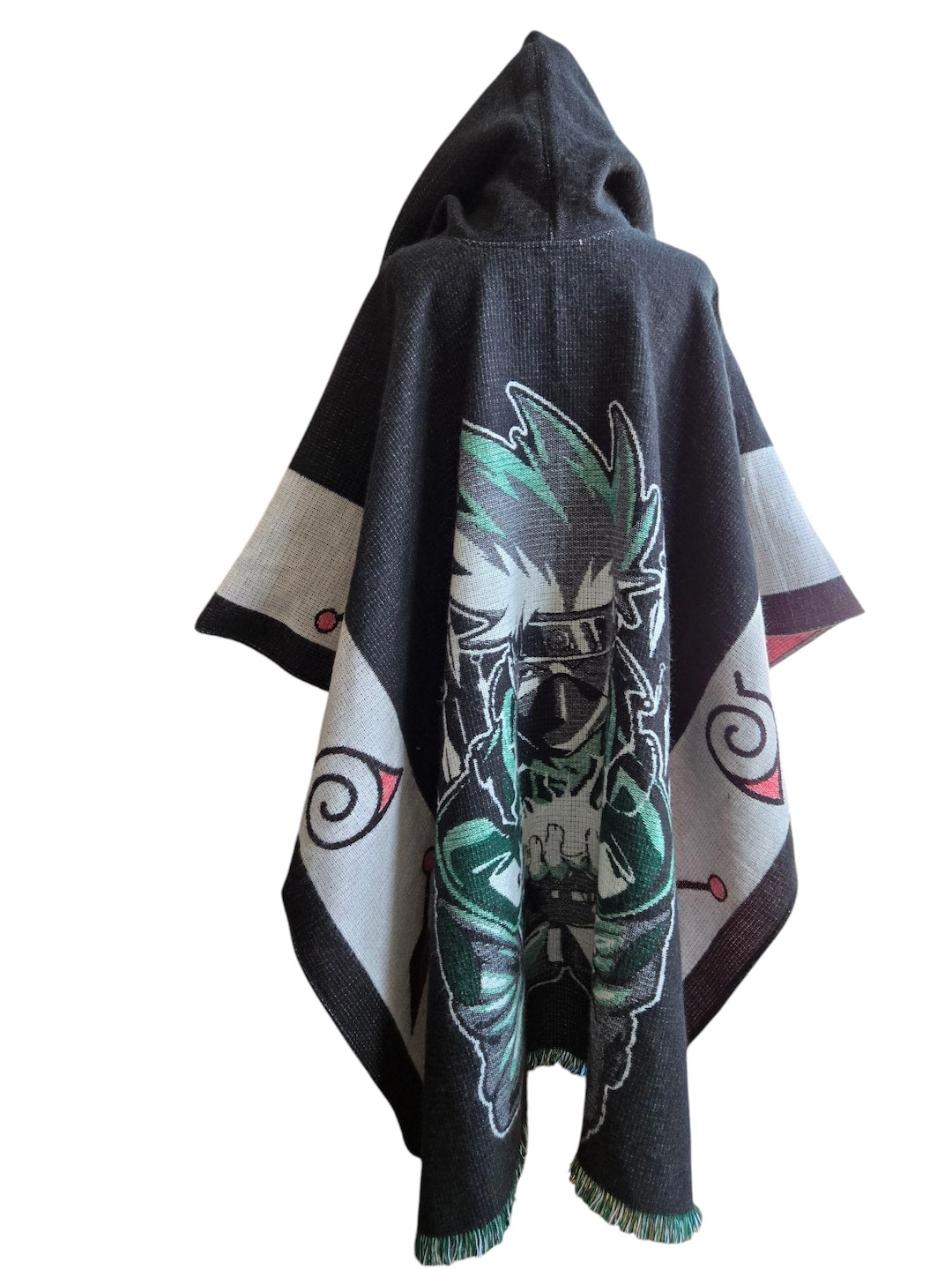 Anime Poncho Blend Poncho/ Naruto Hooded/ Naruto Poncho/akatsuki Cloud ...
