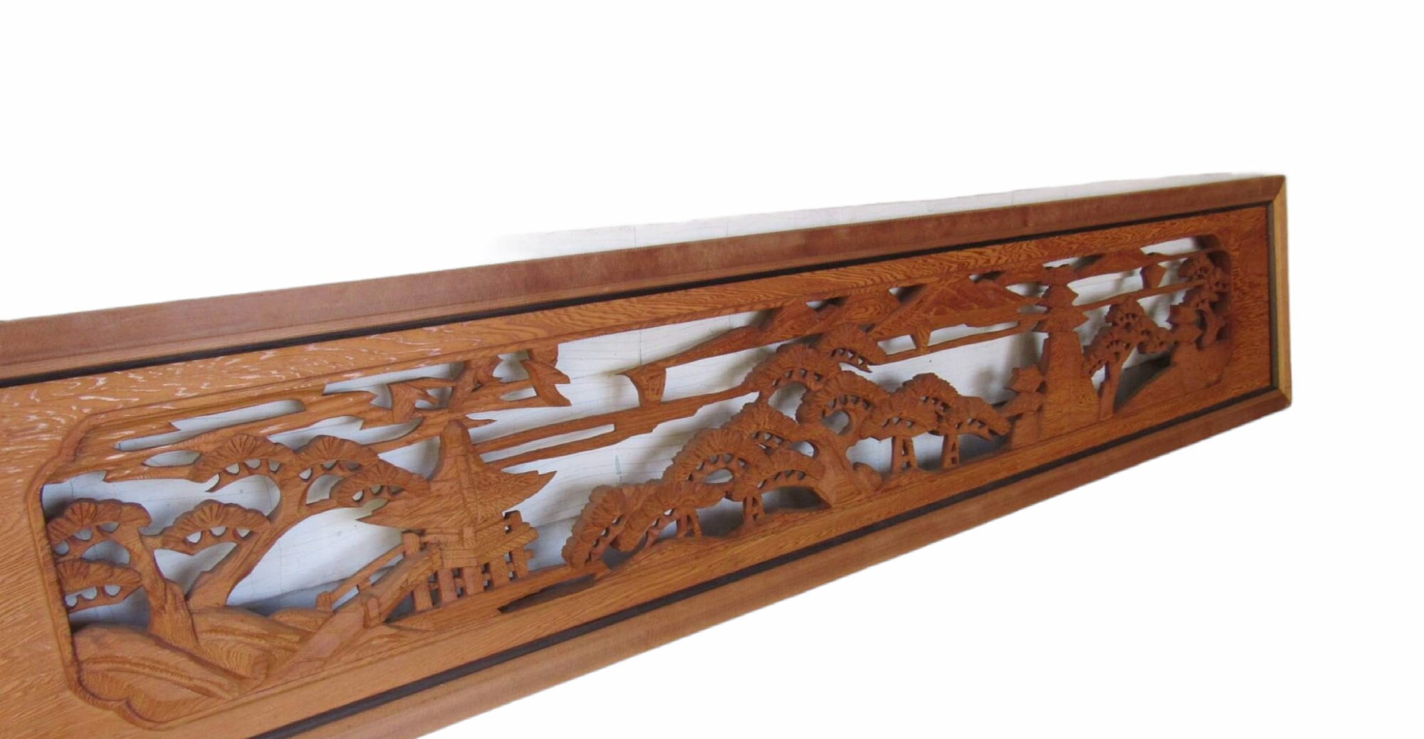 Japanese Vintage Ranma| Japanese Wood Carving | Wooden Carving | Room ...