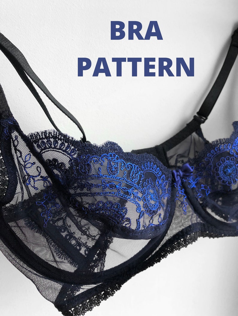 Bra Pattern PDF Sewing Lingerie PDF Pattern Bra Sewing Pattern - Etsy