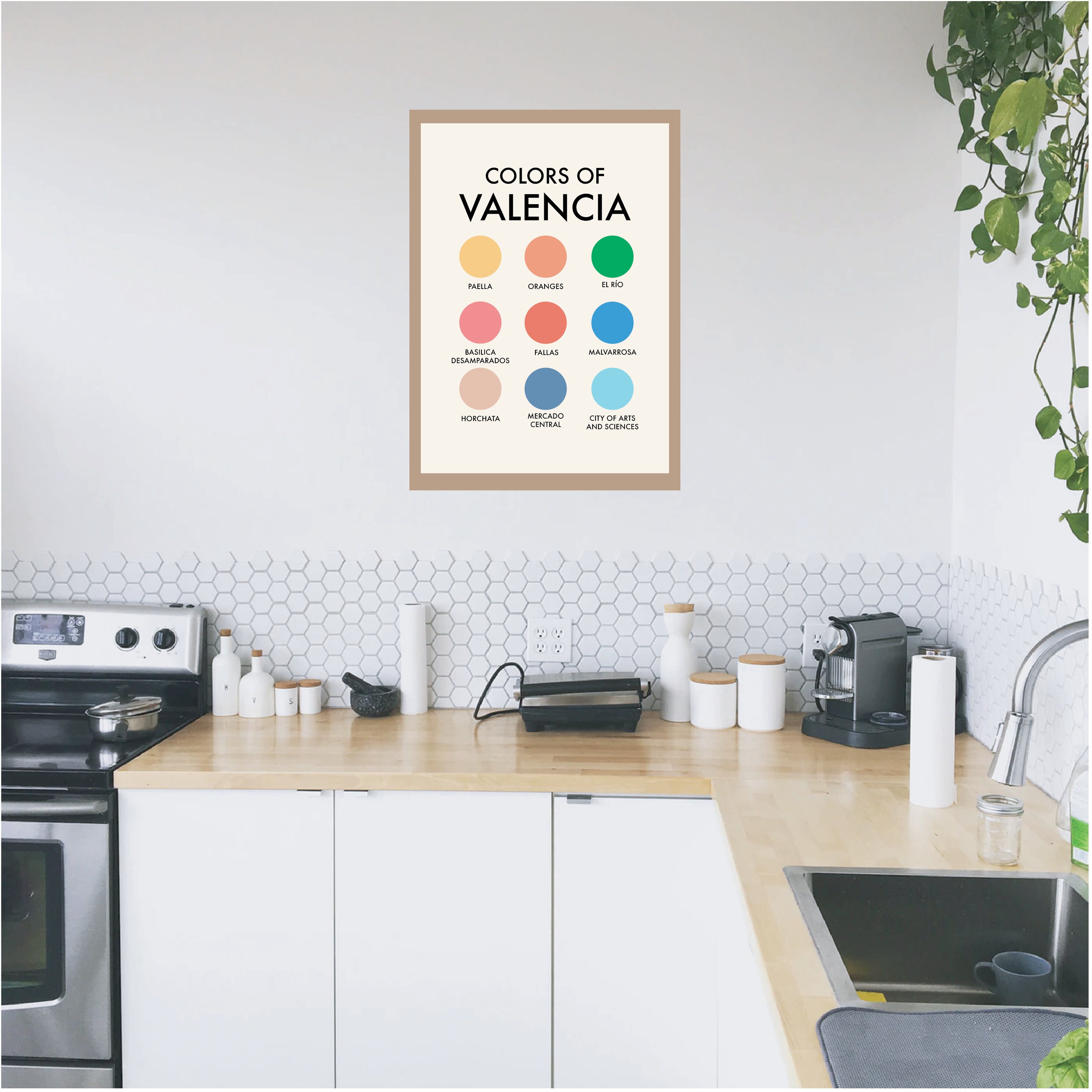 Colors of Valencia Wall Printable ENG/SPA - Etsy