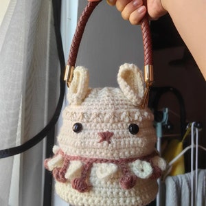 Bunny Handbag Crochet Pattern, Handmade Handbag Crochet Guide - Etsy