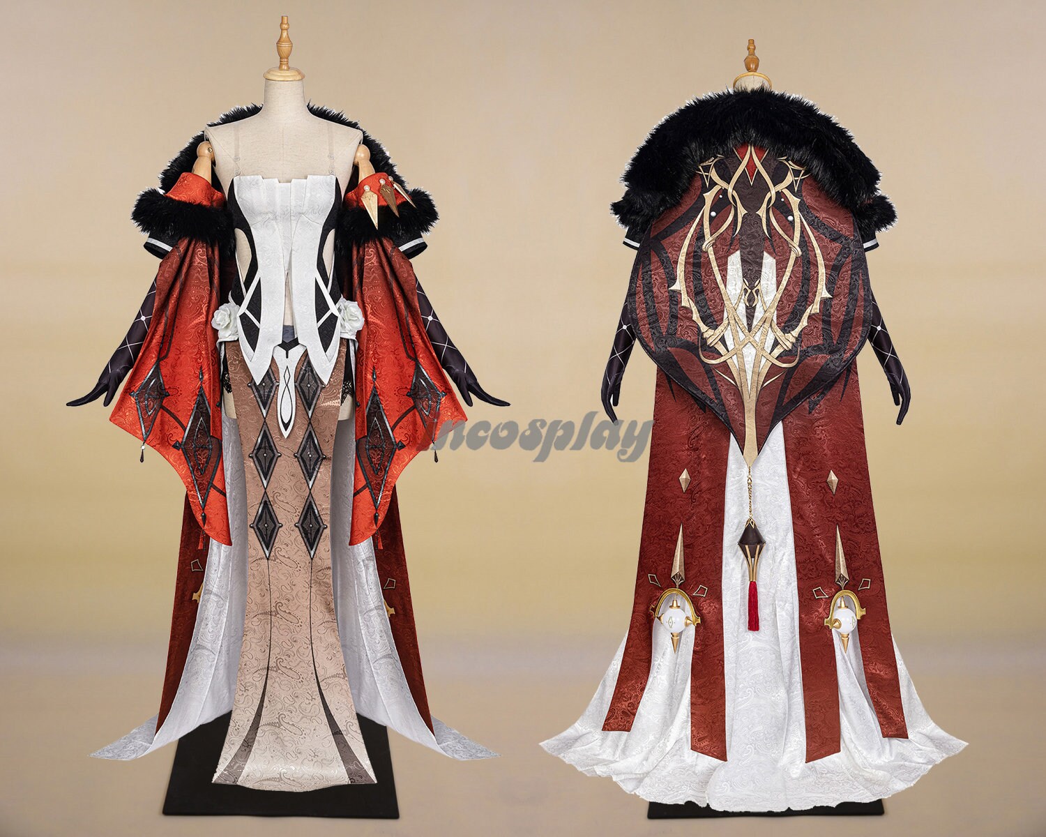 Genshin Impact La Signora Cosplay Costume - Etsy