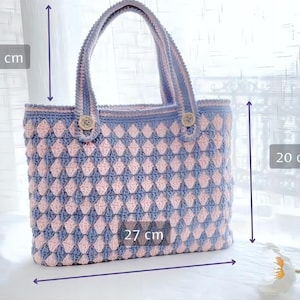 Diamond Bag Crochet Pattern, Handmade Diamond Bag Crochet Tutorial - Etsy