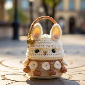 Bunny Handbag Crochet Pattern, Handmade Handbag Crochet Guide - Etsy