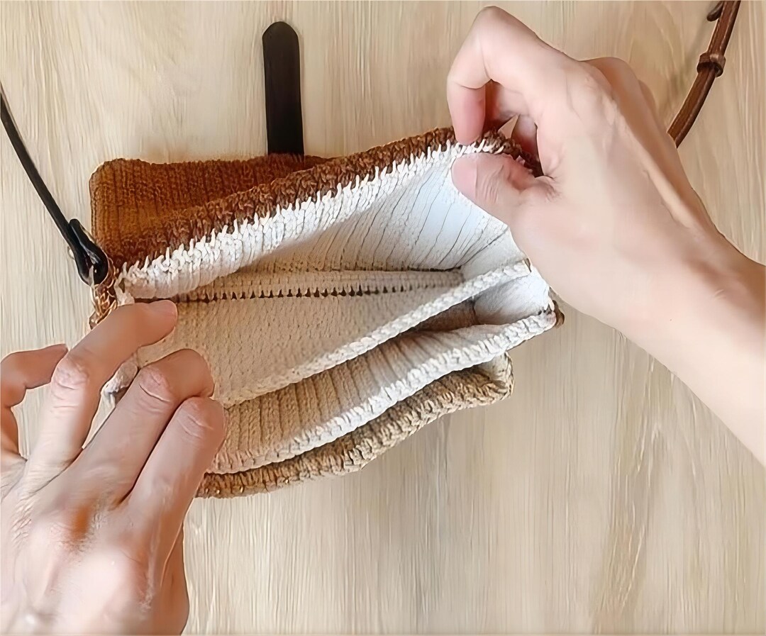 Messenger Bag Crochet Pattern, Handmade Messenger Bag Crochet Tutorial ...